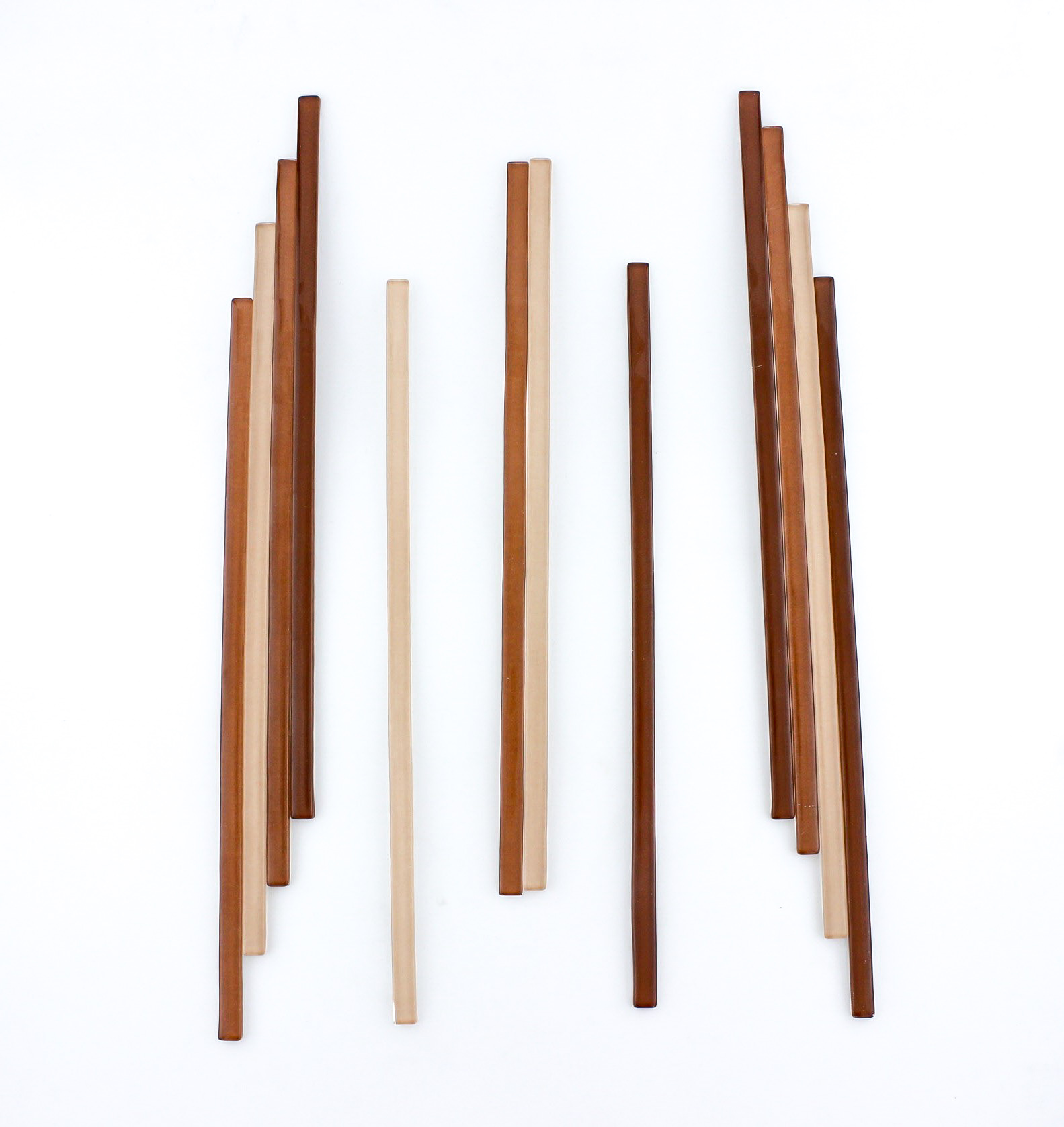 Glass Sticks Brown | Sai Mosaic Art