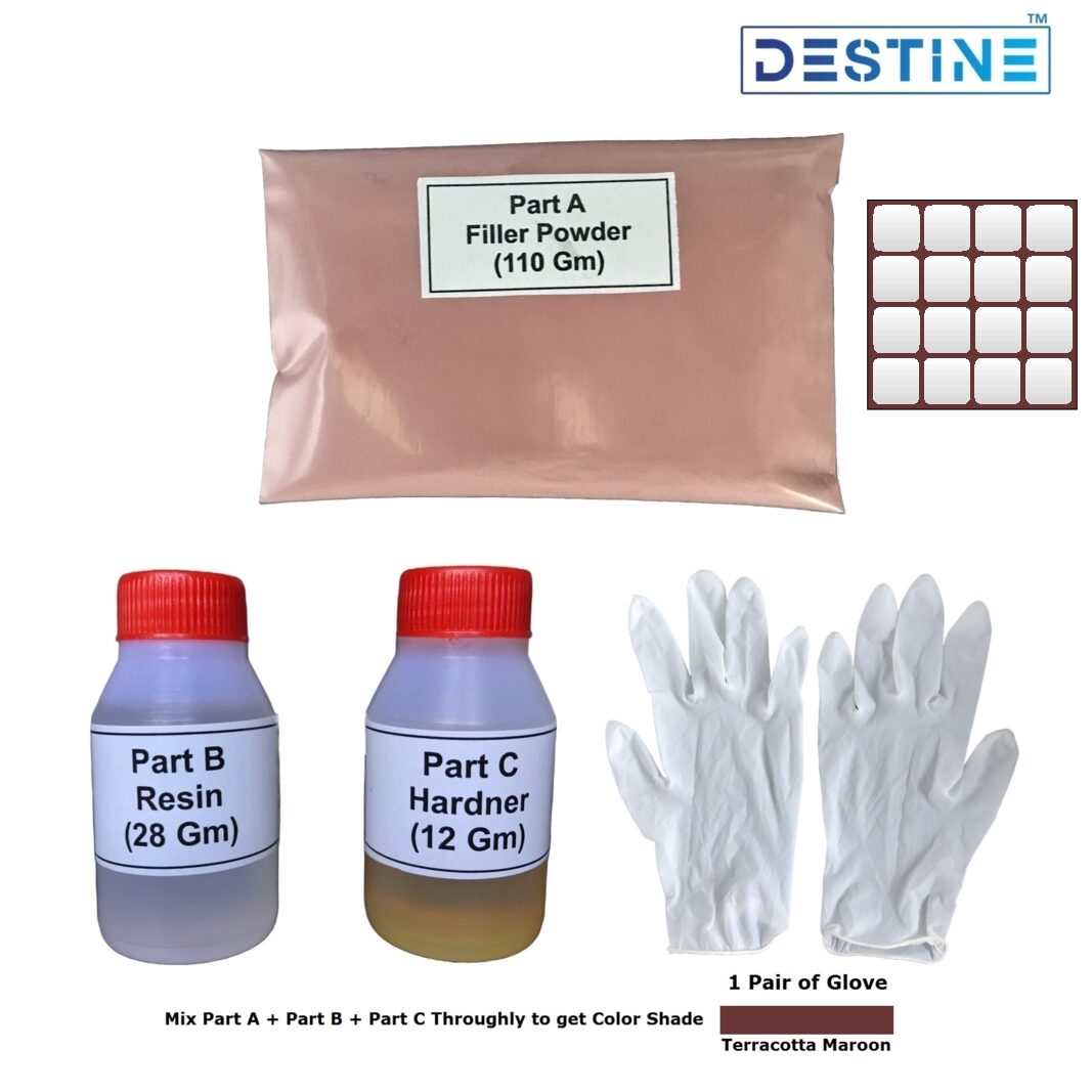 Epoxy Grout for Tiles (Color : Terracotta Maroon) | Sai Mosaic Art